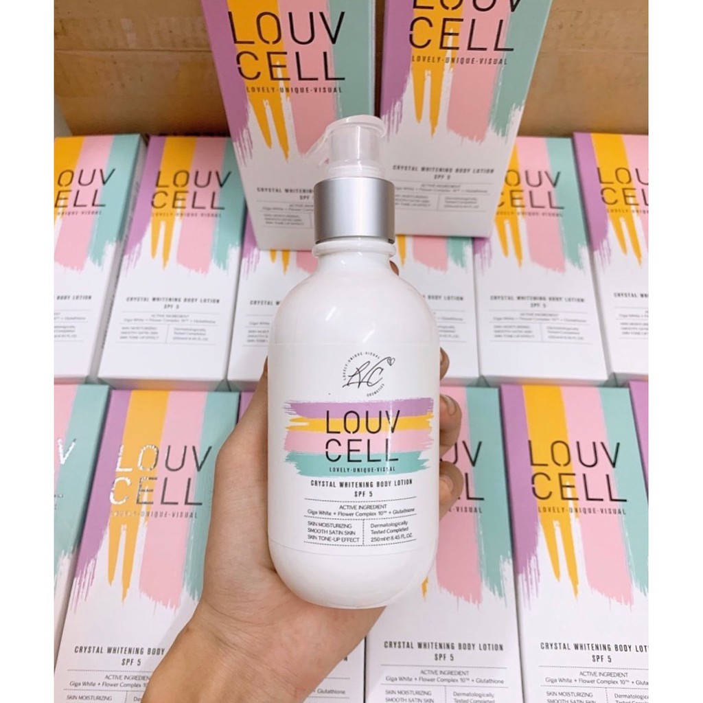 Review Sữa Dưỡng Thể Trắng Da Louv Cell 250ml | 8809849050007 ️